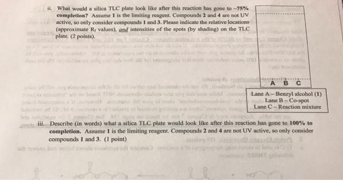Solved TLC is vital to monitoring the progress of a | Chegg.com