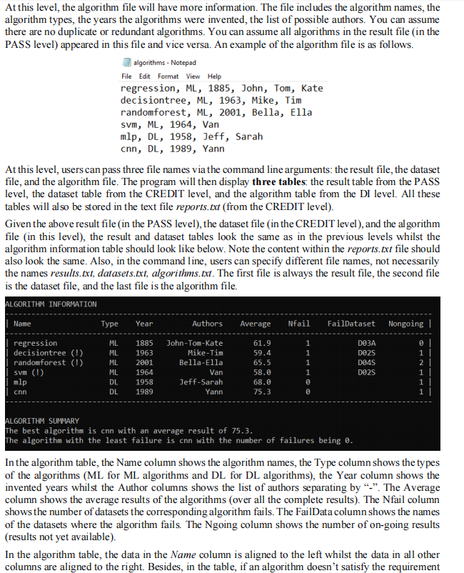 Solved Your project is to implement the required | Chegg.com