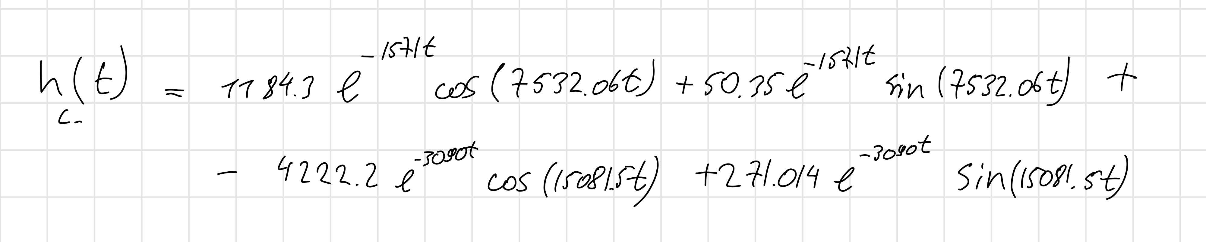 7. Convert the PFE form of H_() to direct rational | Chegg.com