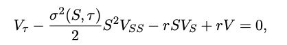 The LVF model assumes the stock price as, ds = r * | Chegg.com