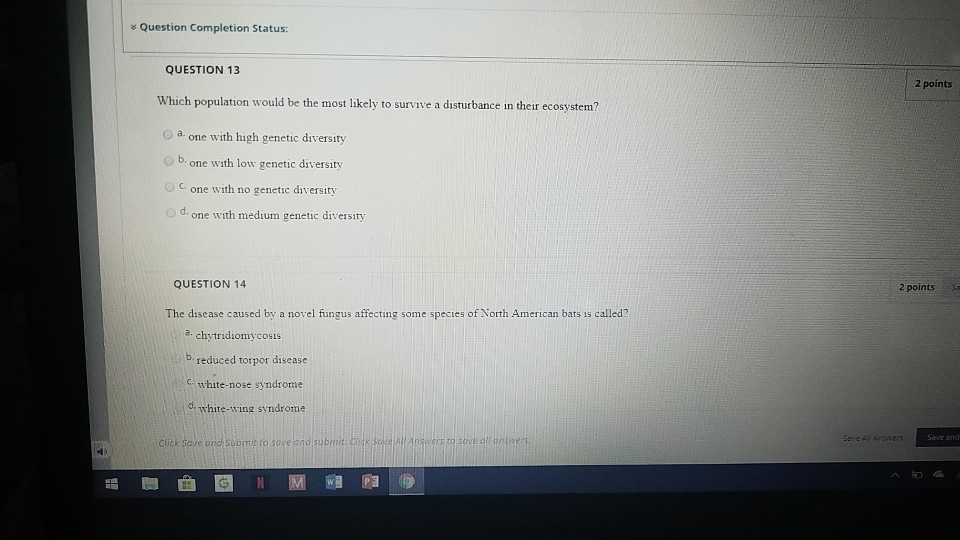 Solved Question Completion Status: QUESTION 12 The | Chegg.com