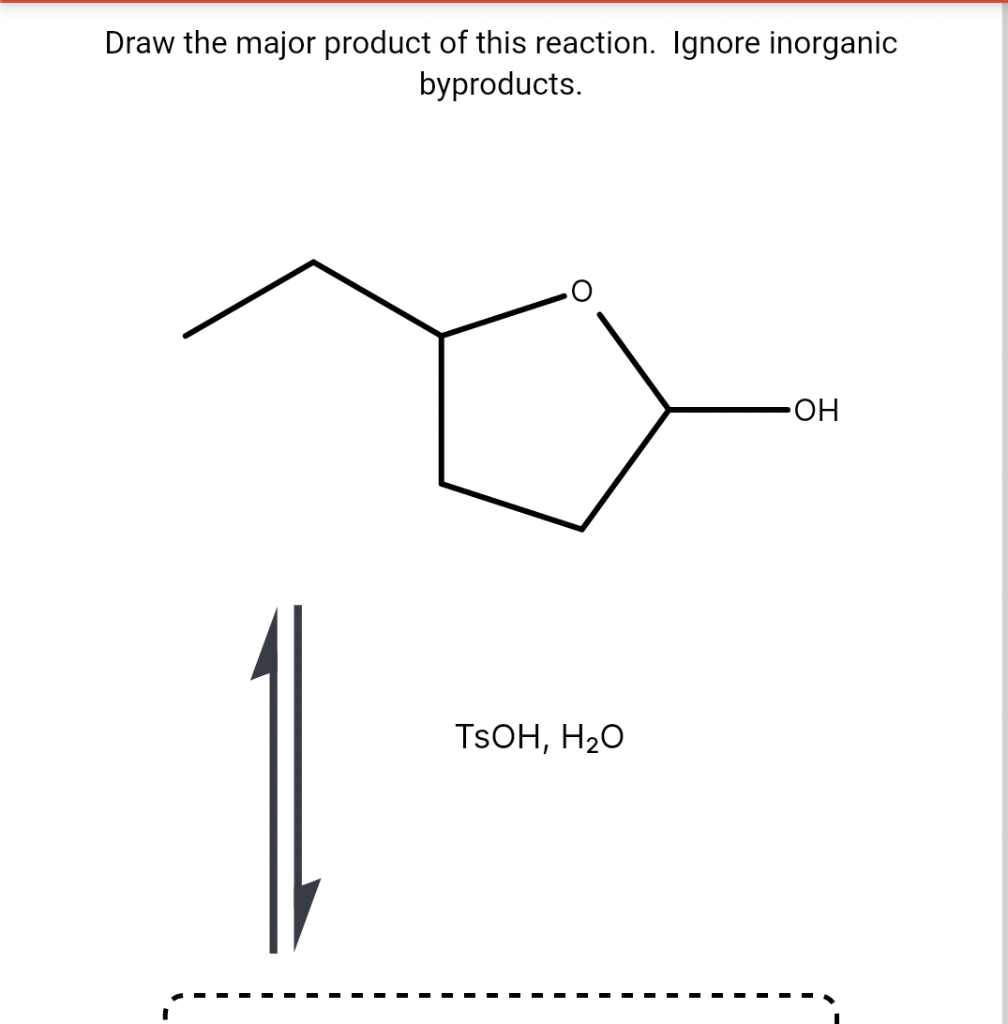 Solved Draw the starting reactant that would produce this | Chegg.com