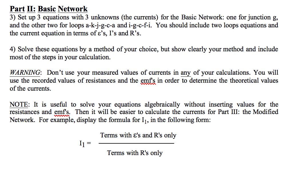 Solved Procedure Part II: Kirchhoff's Voltage Law Exp 22 DC | Chegg.com