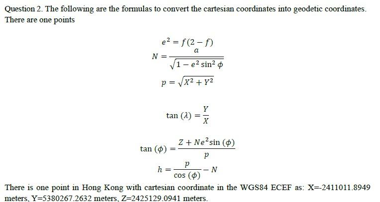 Relationship among those parameters - e2 = 2f-f2, | Chegg.com