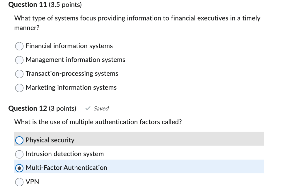 Solved What type of systems focus providing information to | Chegg.com