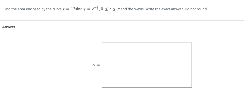 Solved Find the area enclosed by the curve | Chegg.com