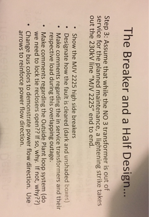 Solved The Breaker and a Half Design Step 1: Design the | Chegg.com