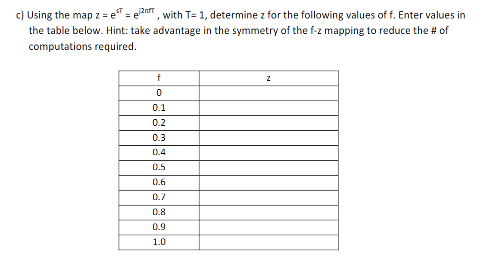 Solved 8. A z-transform problem. The unit impulse response | Chegg.com