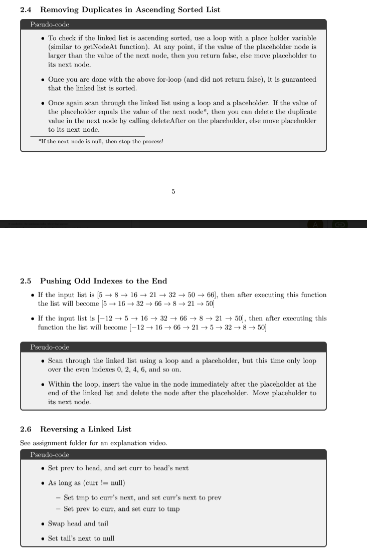 Solved In JAVA. Code below: public class LinkedList { | Chegg.com