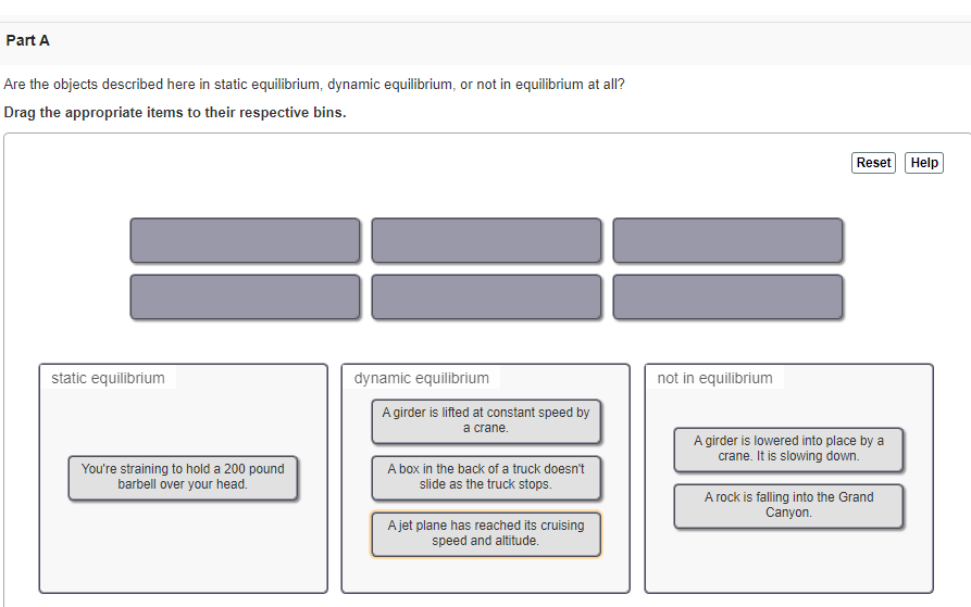 Solved Part A Are the objects described here in static | Chegg.com