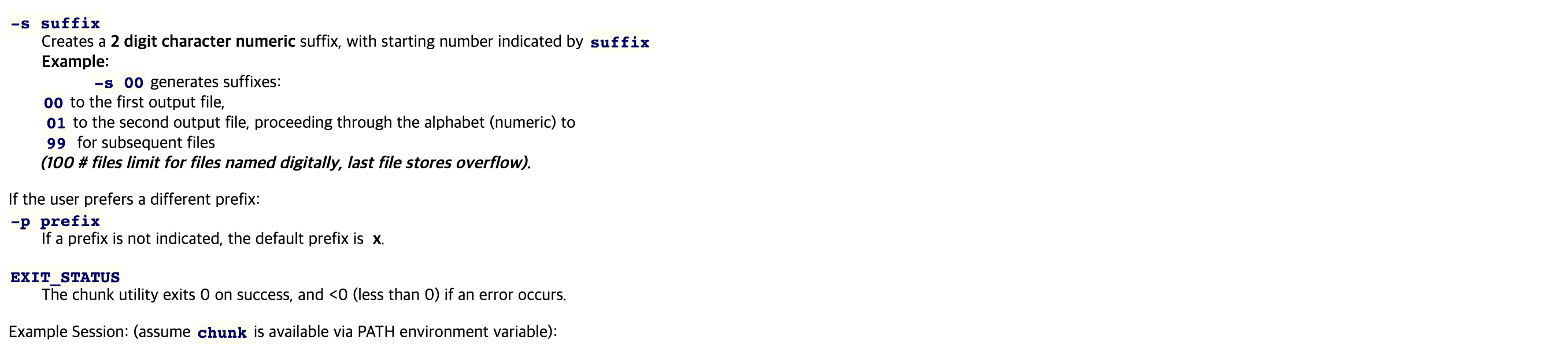 Solved Create a UNIX file utility from the ground up. At the | Chegg.com