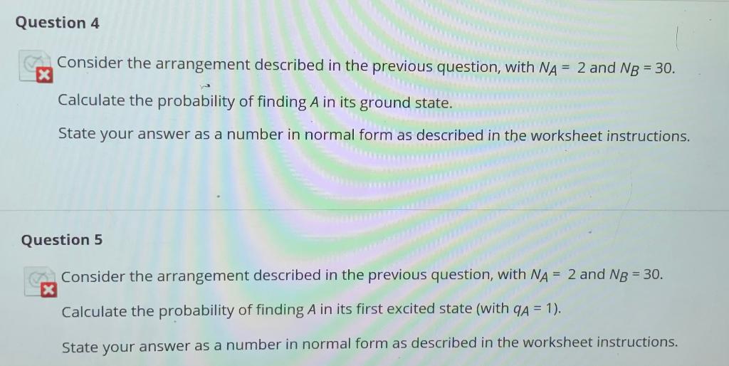 Solved Question 4 Consider the arrangement described in the | Chegg.com