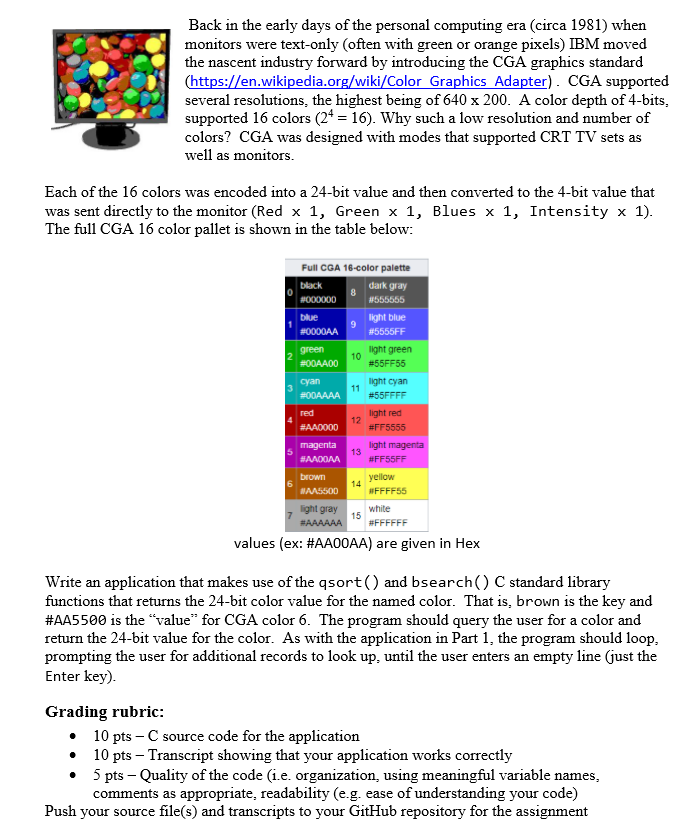Back in the early days of the personal computing era | Chegg.com
