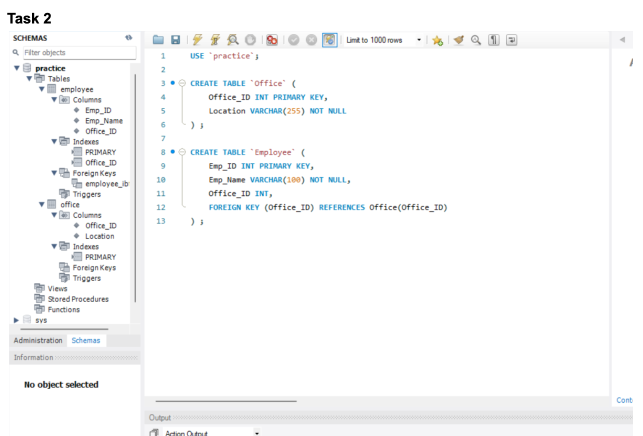 Solved Help with practice Question for MySQL - ﻿Workbench, | Chegg.com