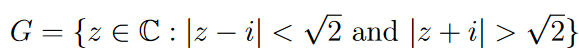 Solved Find a conformal mapping from {z \in \mathbb{C}: | Chegg.com