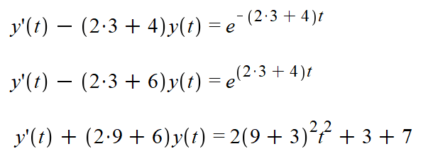 Solved Use a guessing method to determine by hand | Chegg.com