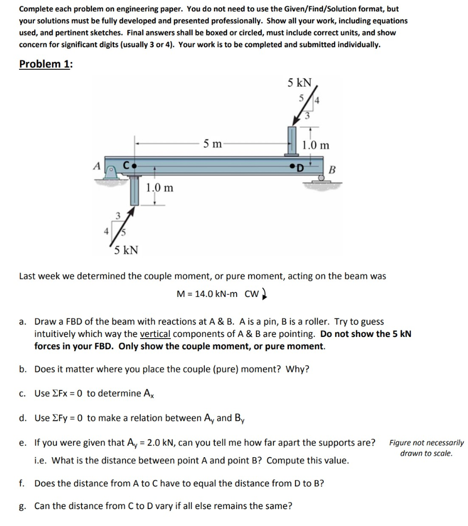 Solved Complete each problem on engineering paper. You do | Chegg.com