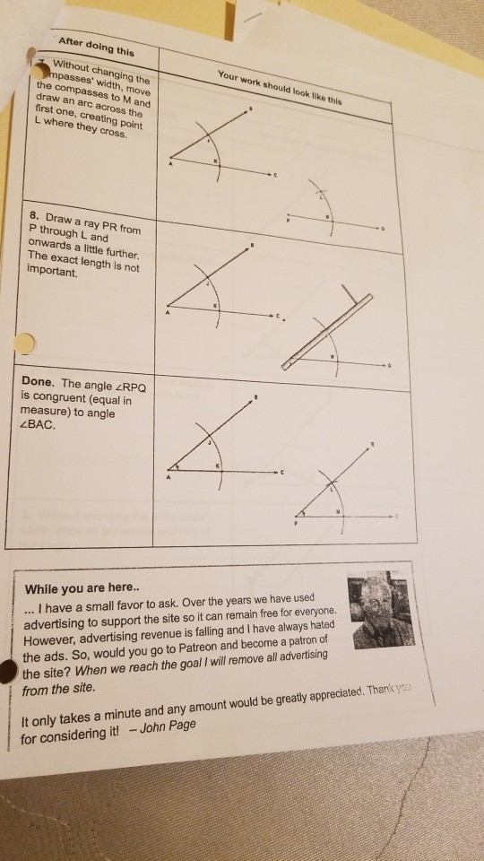 Pyangereu-Math Open Reference opying an angle After | Chegg.com