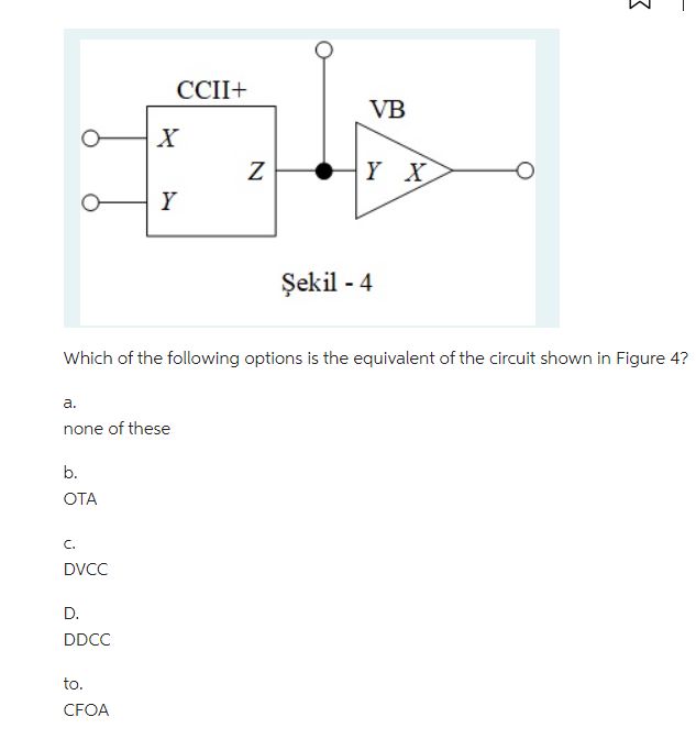 Which of the following options is the equivalent of | Chegg.com