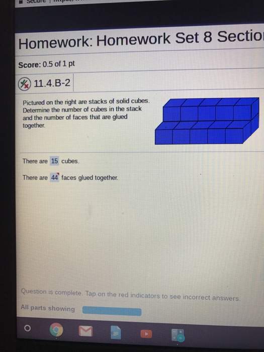 Solved Pictured on the right are stacks of solid cubes. | Chegg.com