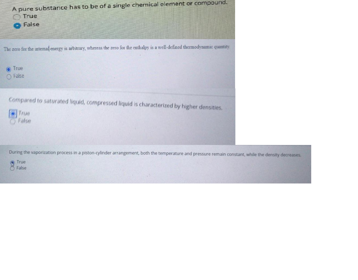 Solved A pure substance has to be of a single chemical | Chegg.com