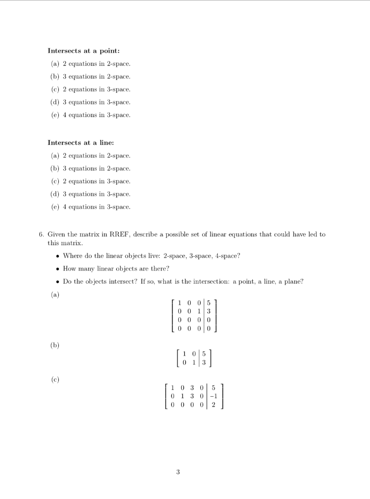 Solved 2. Give the solution set (an intrinsic description | Chegg.com