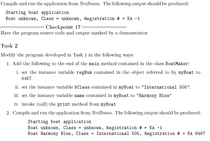 Solved Task 1 On completion of this task you will have | Chegg.com