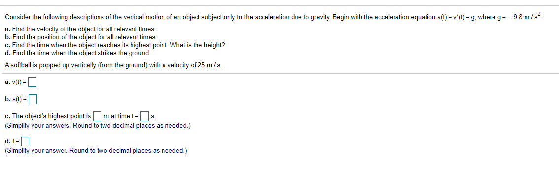 Solved Consider the following descriptions of the vertical | Chegg.com