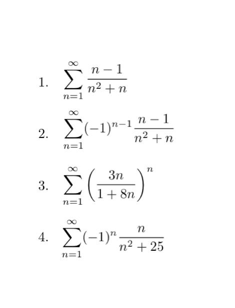 Solved Check for convergence or divergence. If it is | Chegg.com
