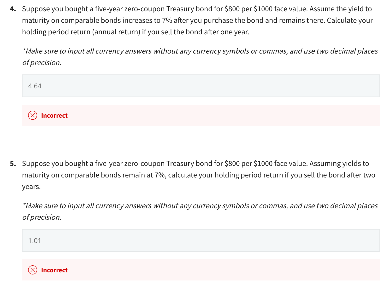 Solved Suppose you bought a five-year zero-coupon Treasury | Chegg.com Solved Suppose you bought a five-year zero-coupon Treasury | Chegg.com