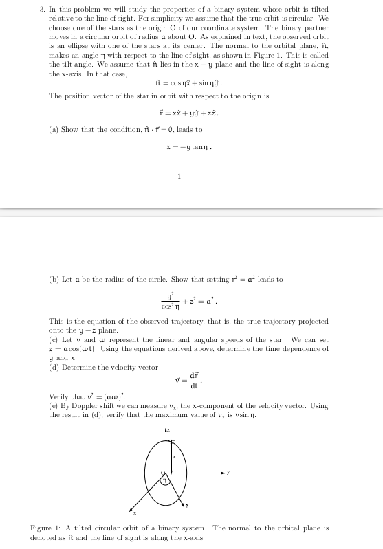Solved part (d) and (e) only and please show all the | Chegg.com