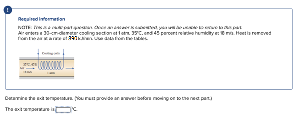 Solved Required information NOTE: This is a multi-part | Chegg.com
