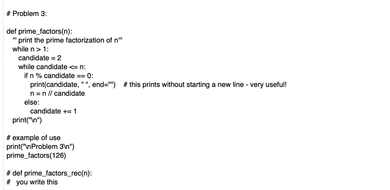 Solved For each of the non-recursive functions given here, | Chegg.com