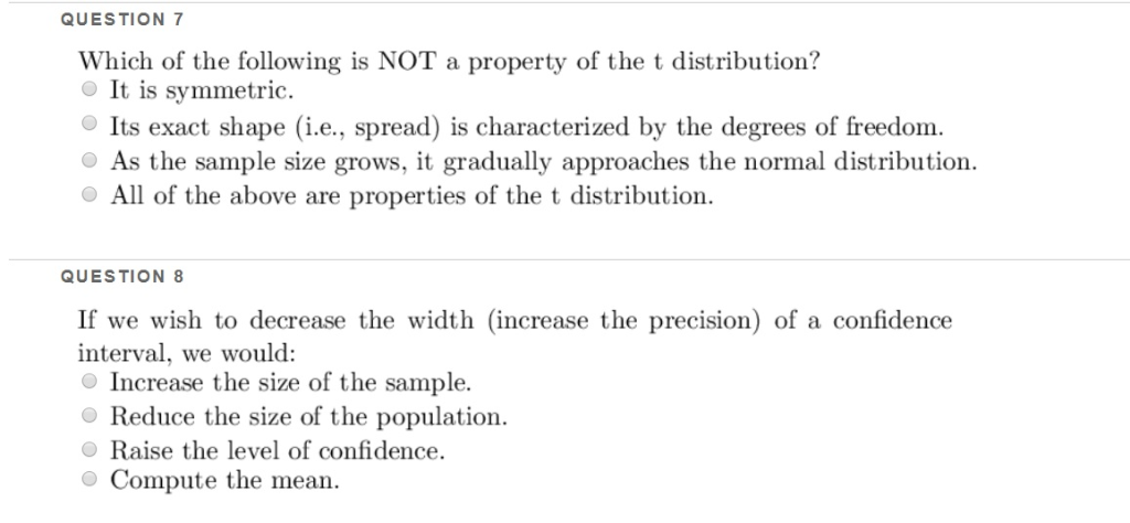 Solved QUESTION 7 Which of the following is NOT a property | Chegg.com