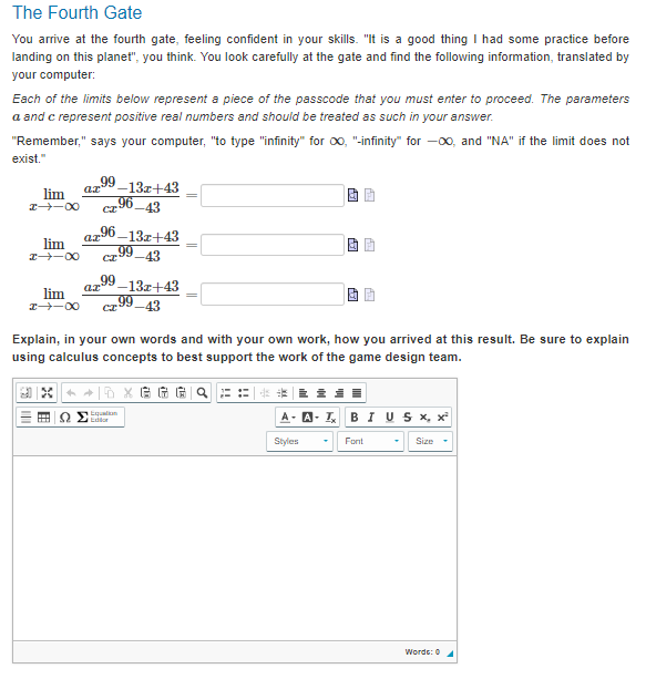 Solved The Fourth Gate You arrive at the fourth gate, | Chegg.com