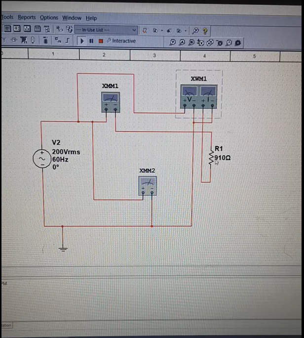 Solved Using the NI Multisim, design the given circuit drawn | Chegg.com