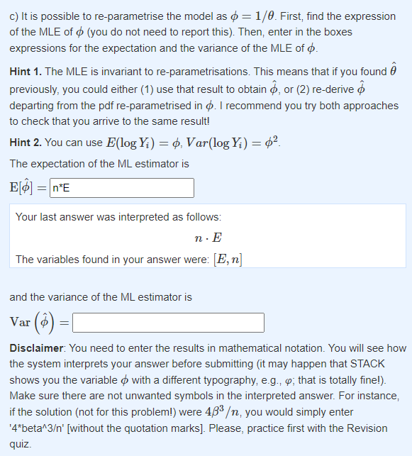 Solved 1. Suppose that we observe data {yi}i=1n | Chegg.com