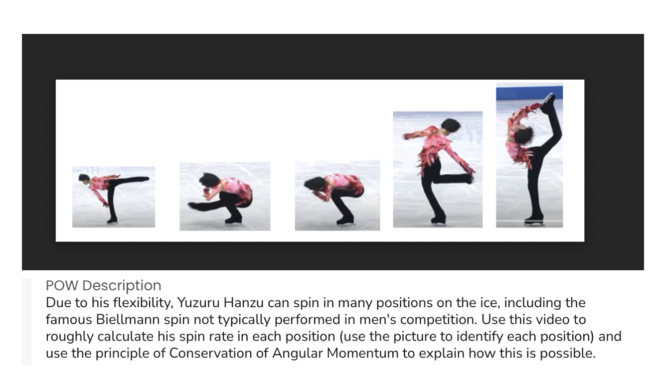 POW Description Due to his flexibility, Yuzuru Hanzu | Chegg.com