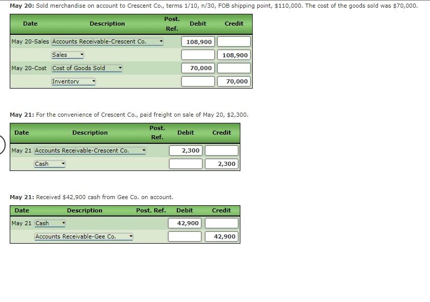 follows. Assume all accounts have normal | Chegg.com
