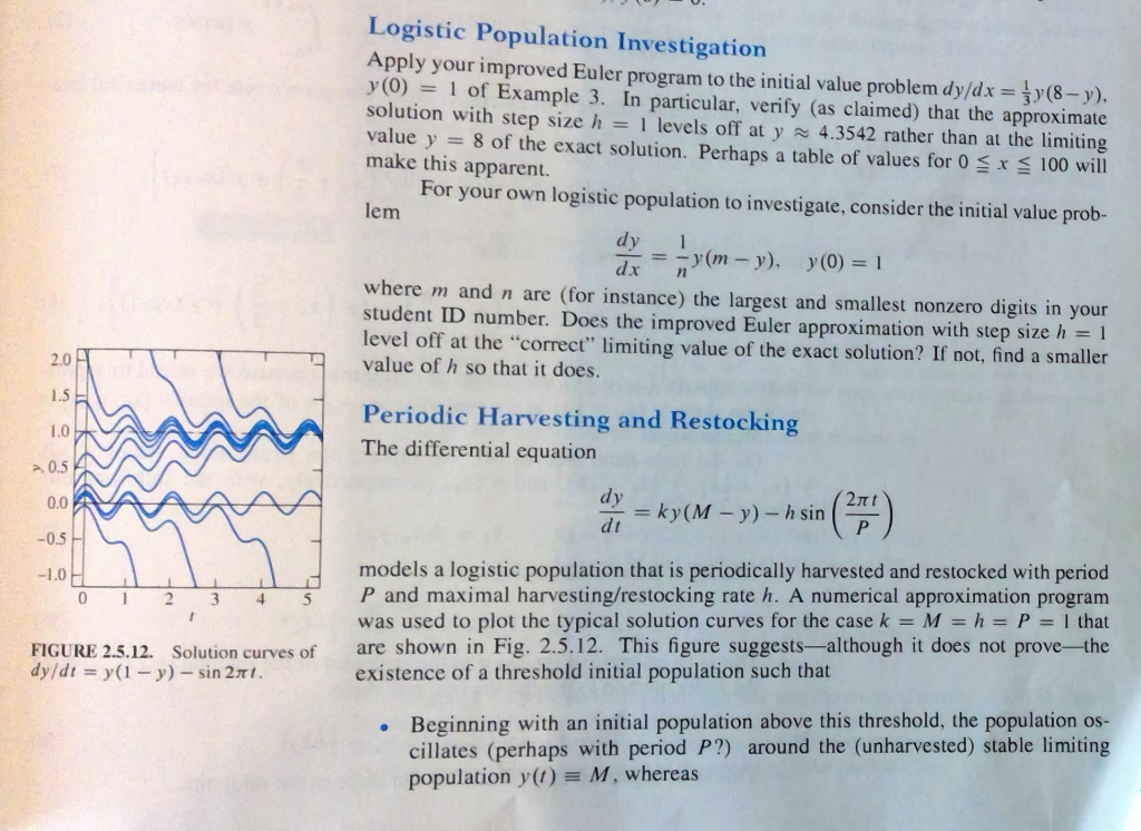 Chapter 2 Mathematical Models and Numerical Methods | Chegg.com