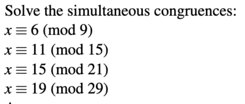 Solved Solve the simultaneous | Chegg.com