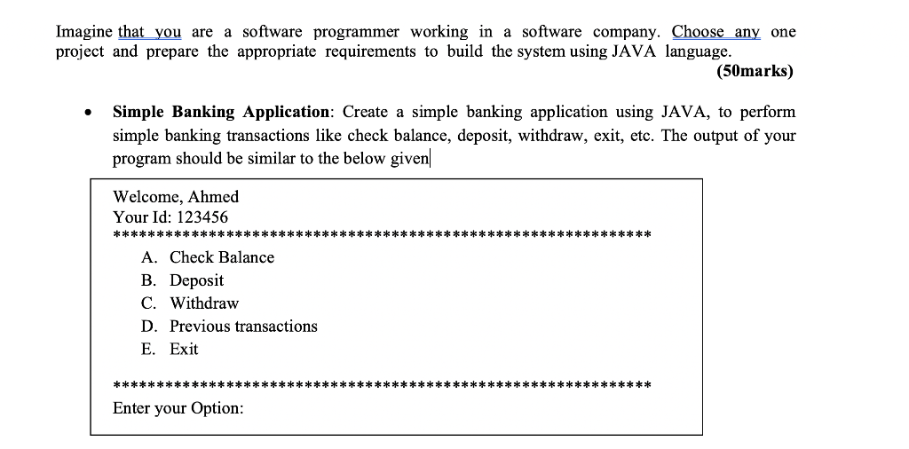 Solved Imagine that_you are a software programmer working in | Chegg.com