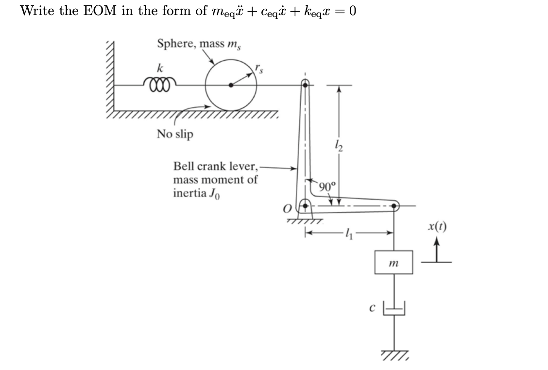 Solved 1. add friction into the spring-mass subsystem 2. | Chegg.com