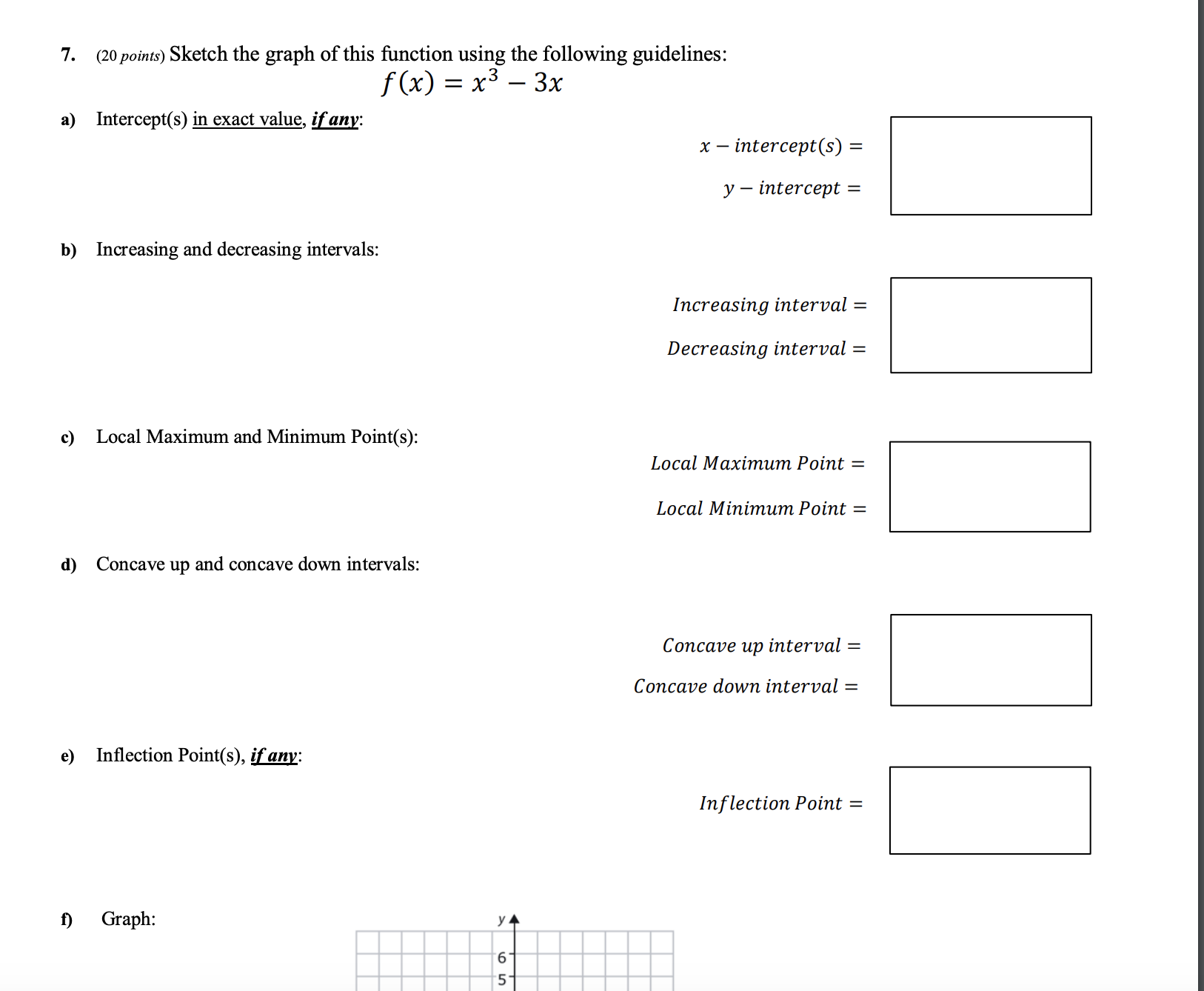 Solved 7. (20 points) Sketch the graph of this function | Chegg.com