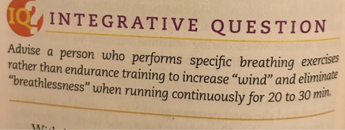 Solved INTEGRATIVE QUESTION Advise a person who performs | Chegg.com