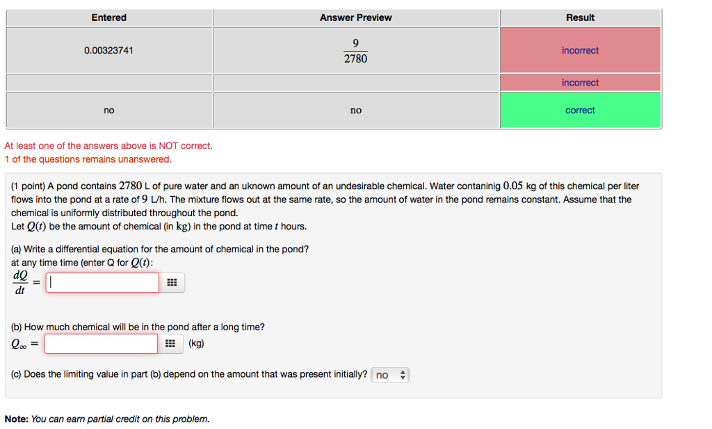 Solved Entered Answer Preview Result 0.00323741 incorrect | Chegg.com