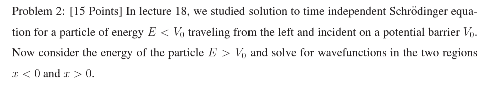 Solved Problem 2: [15 Points] In lecture 18, we studied | Chegg.com