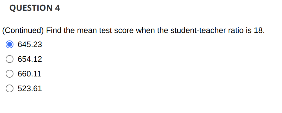 Solved Consider the following combinations of average test | Chegg.com