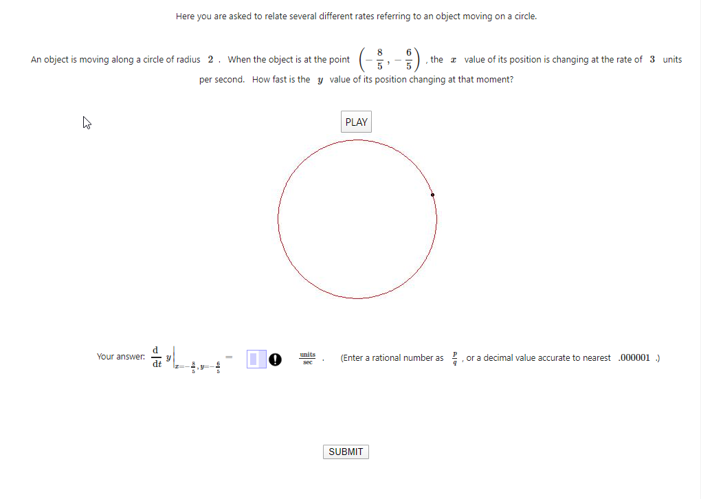 Solved Here you are asked to relate several different rates | Chegg.com