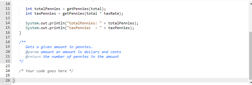 Solved Consider the following statements: int totalPennies | Chegg.com